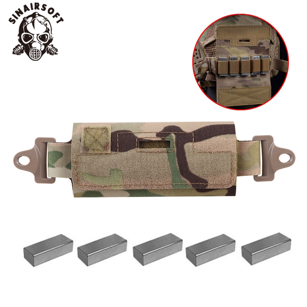 SINAIRSOFT Tactical Helmet Rear Counterweight Pouch NVG Balancing ...