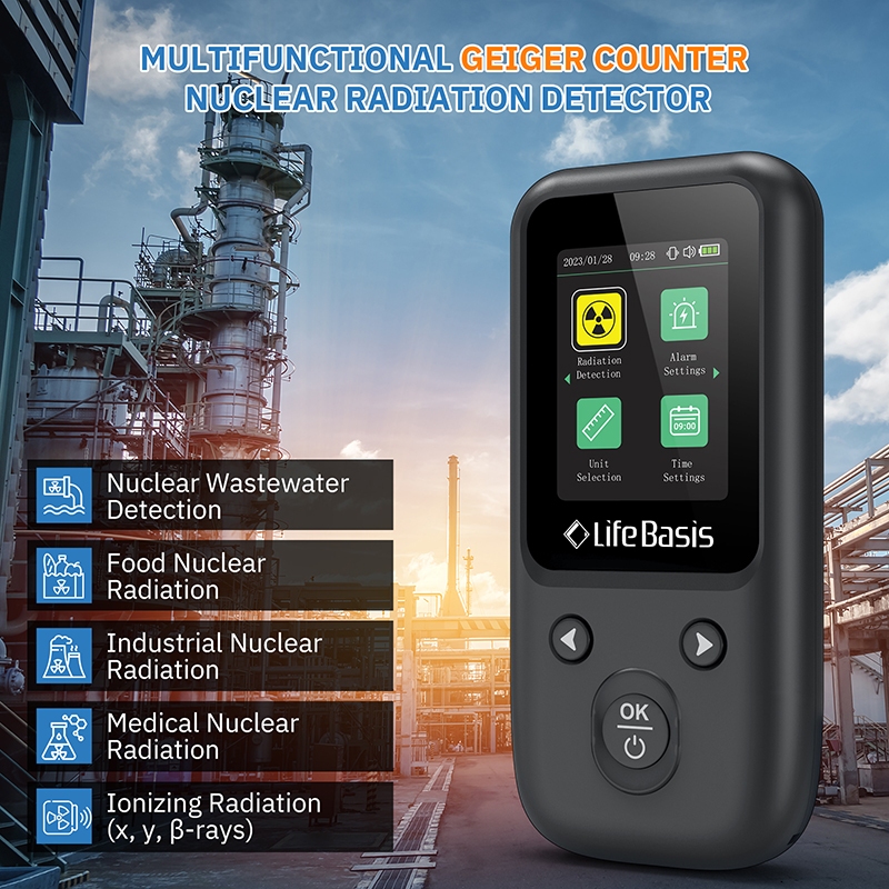 Nuclear Radiation Detector Handheld Portable Digital Electromagnetic ...