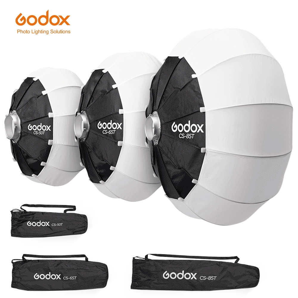 Godox CS-50T 50cm/65T 65cm /85T 85cm Lantern Softbox Bowens Mount ...