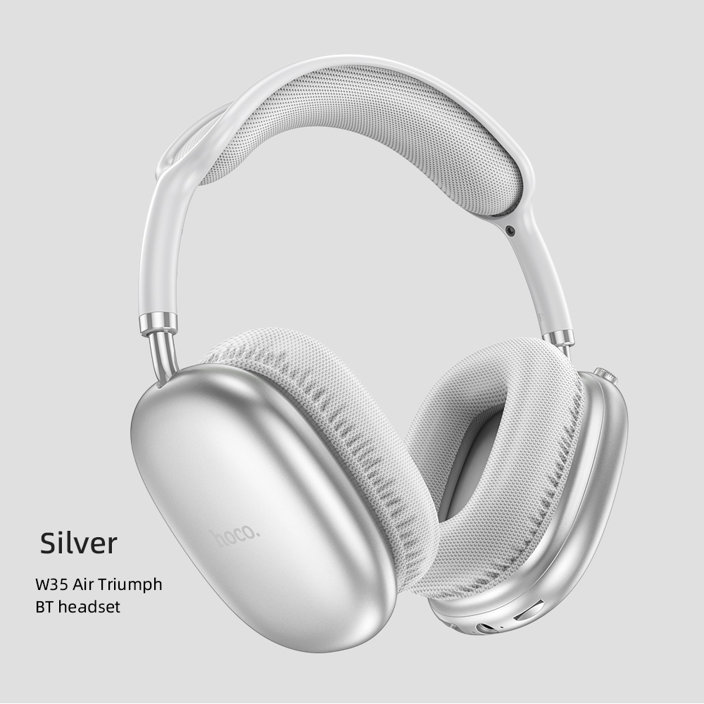 【Use time: 45 hours】HOCO W35 Air Wireless Bluetooth Headphones BT5.3 Super Long Battery Life ...