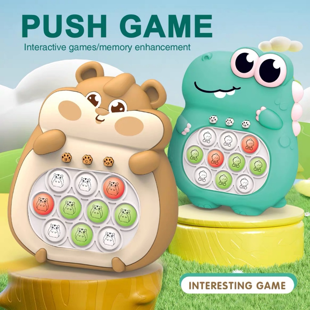 Fifth Generation Pop It Toy Quick Push Game Console 999 levels ...