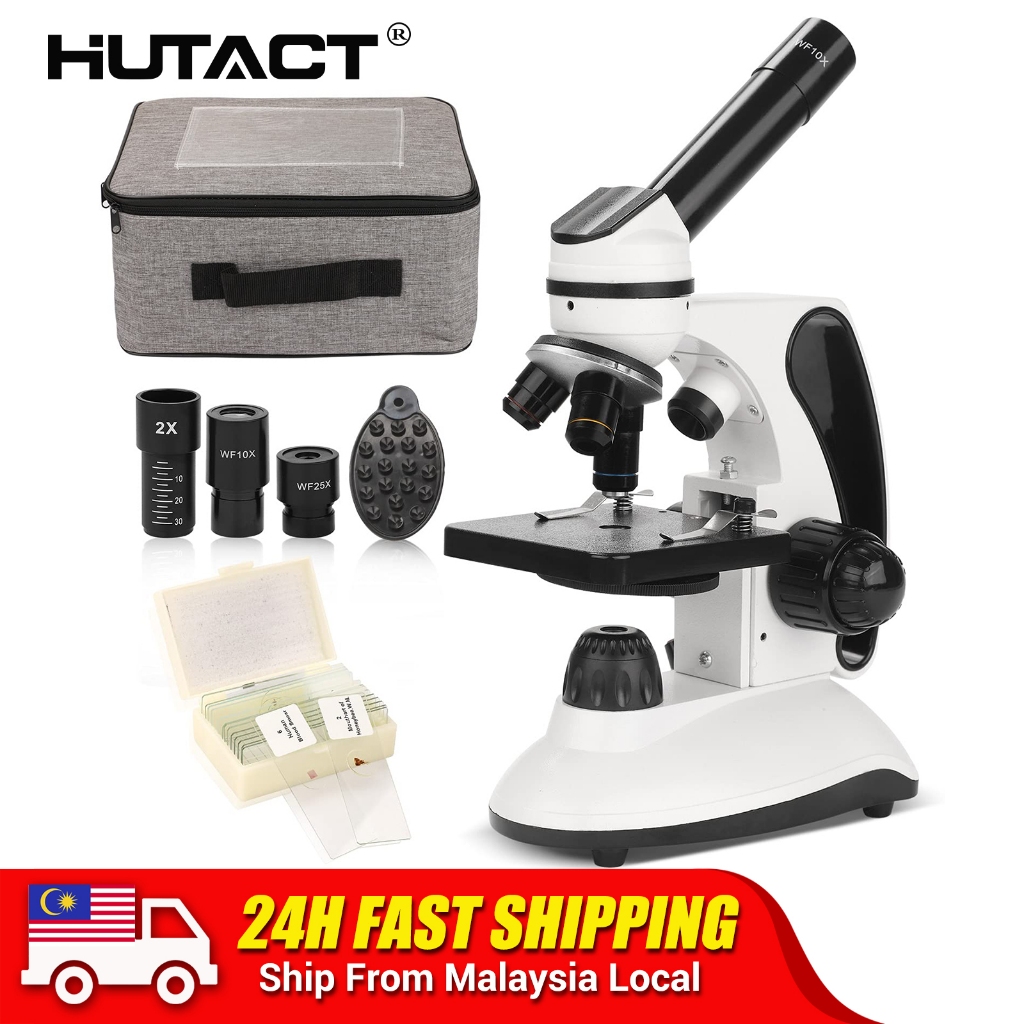 HUTACT 40~2000x Microscope for kids, Students, Adults and Beginners ...