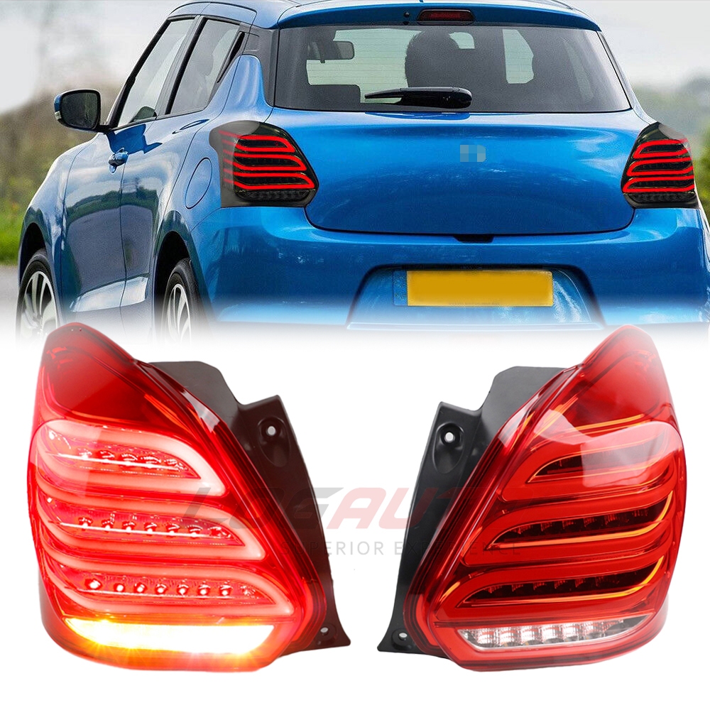 LED Rear Brake Taillight Assembly For Suzuki Swift 2017 2018 2019 2020 ...