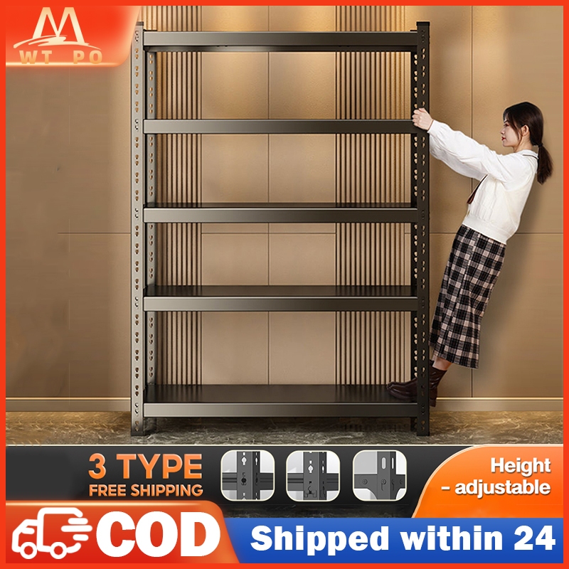 【Load 600 KG】6 / 5 Tiers Metal Rack Steel Rack Metal Shelf Rack ...