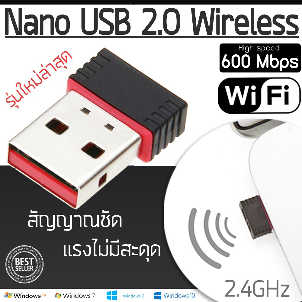 [RED PANDA] WIFI Receiver for Computer Notebook Laptop Wifi Receiver ...