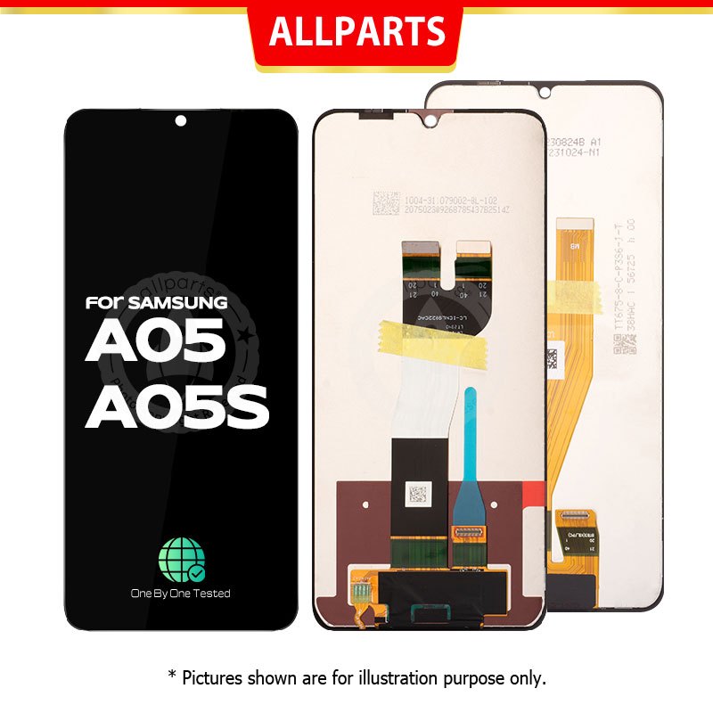 ALLPARTS Display for SAMSUNG A05 A05s LCD Touch Screen Digitizer ...