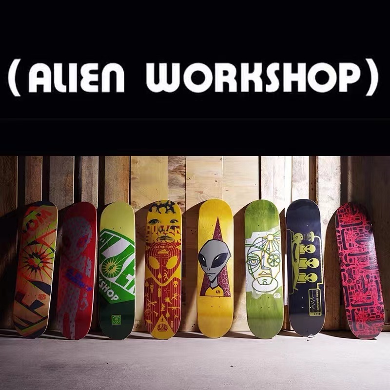 ALIEN WORKSHOP SKATEBOARD DECK 7 LAYERS CANANDIAN MAPLES DECK COLD ...