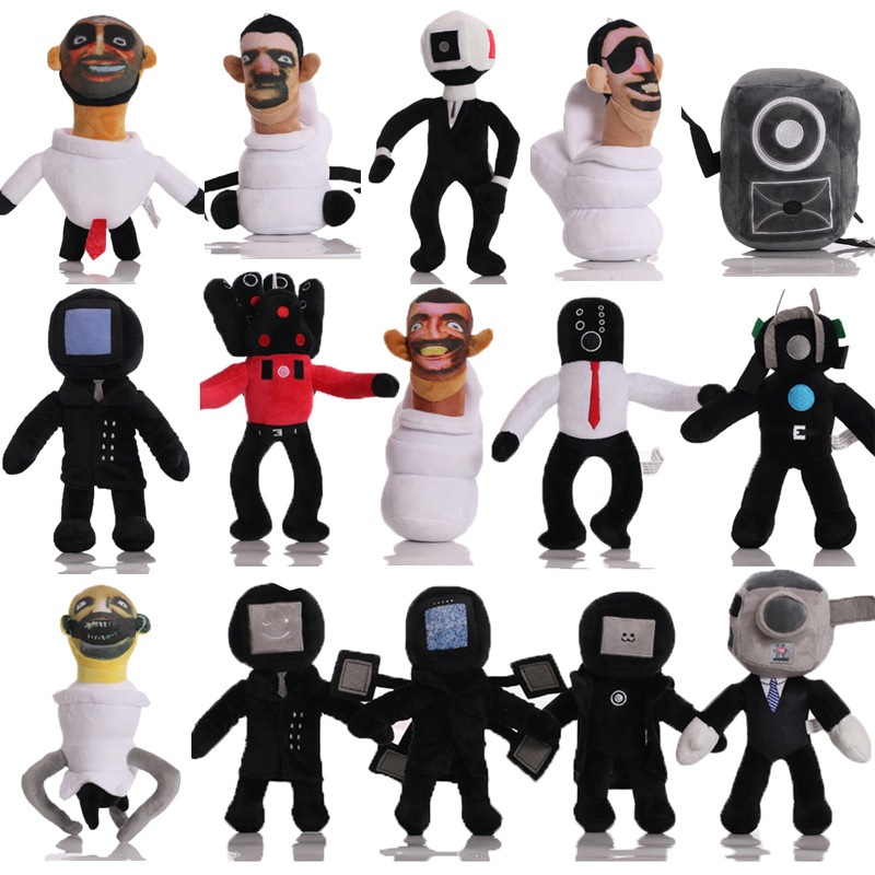 28 Style Spoof Game Skibidi Toilet Monitor Man Toilet Man Sound Man TV ...