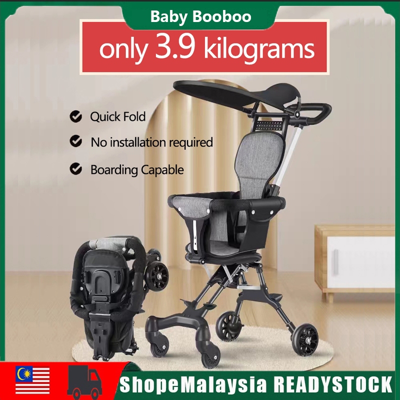 2 Way Baby Stroller Magic stroller 4 wheels Ultra lightweight Foldable ...