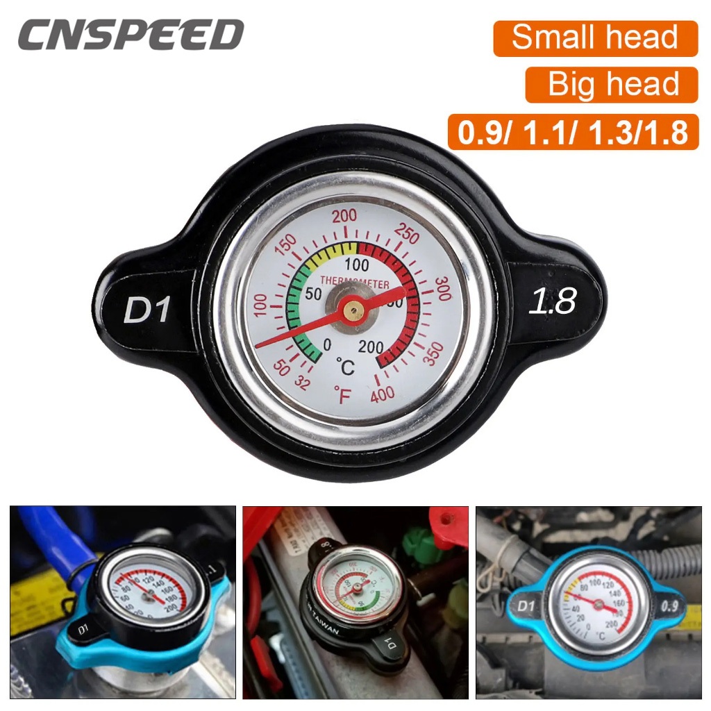 Motorcycles Car Thermost Radiator Cap Cover Head Water Temperature ...