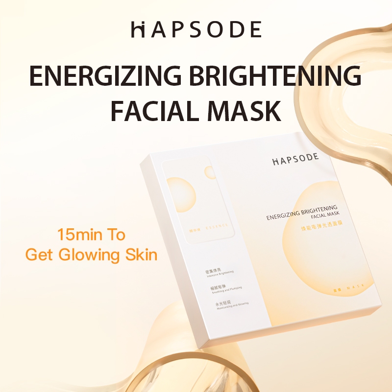 HAPSODE Energizing Brightening Facial Mask 5pc | Shopee Malaysia