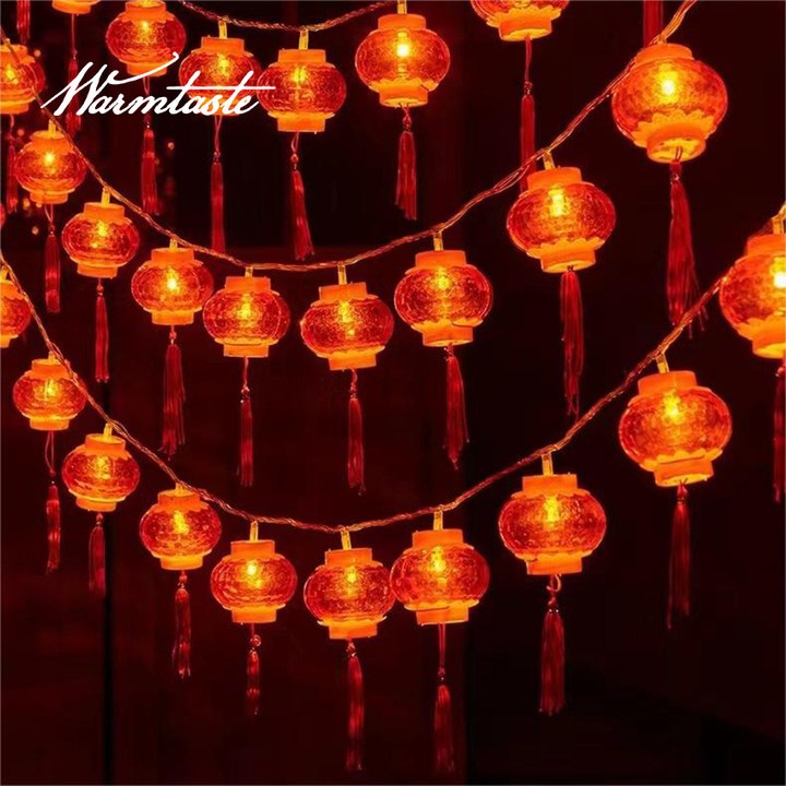2024 Chinese New Year LED String Of Light Spring Festival Lantern ...
