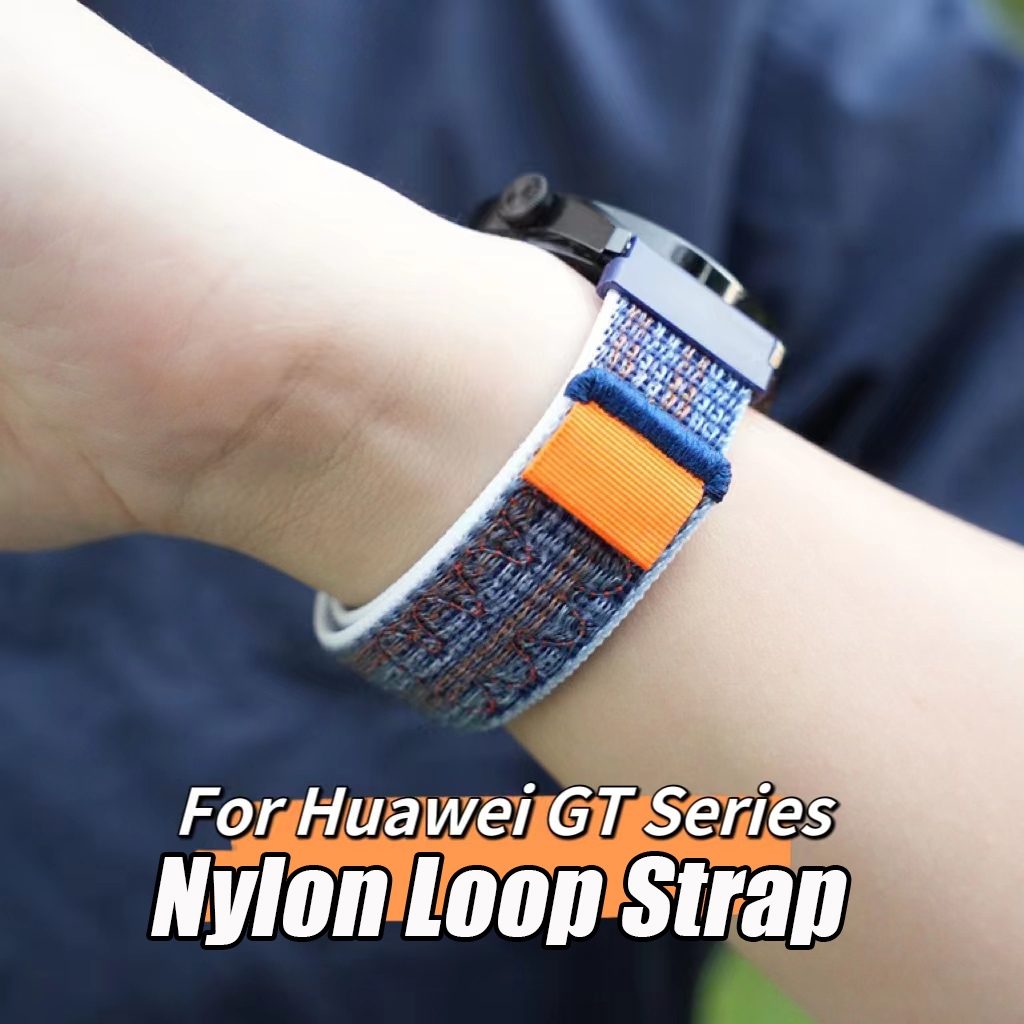 Sport Loop Velcro Nylon Strap for Huawei Watch GT4 46mm for HUAWEI ...