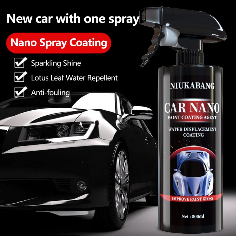 Diamond Coating 500ml Ceramic Quick Coating Spray Car Polish Headlamp ...