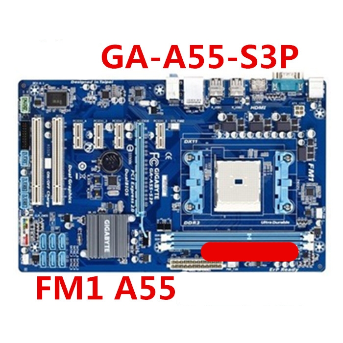 Gigabyte GA-A55-S3P/DS3P/A75-D3H/F1A55-V PLUS FM1 motherboard display board | Shopee Malaysia