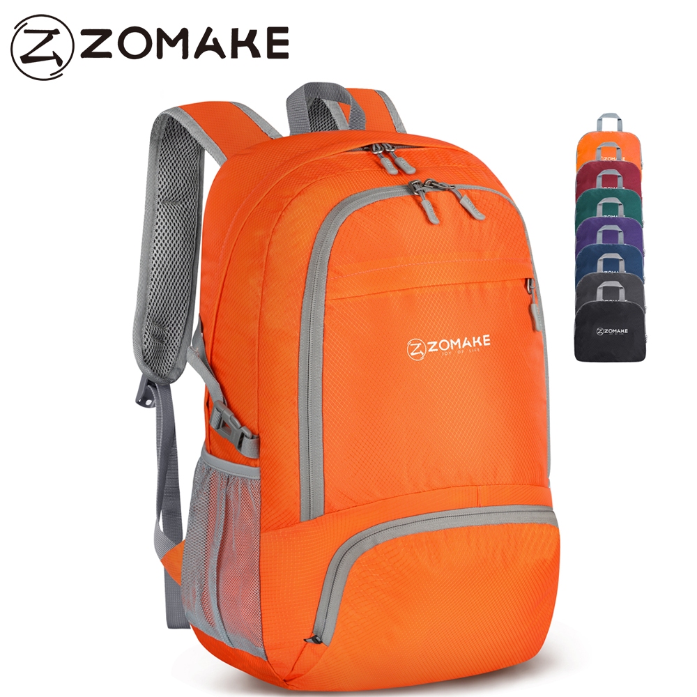 Zomake Lightweight Packable Folding Backpack Travel Waterproof 30L ...
