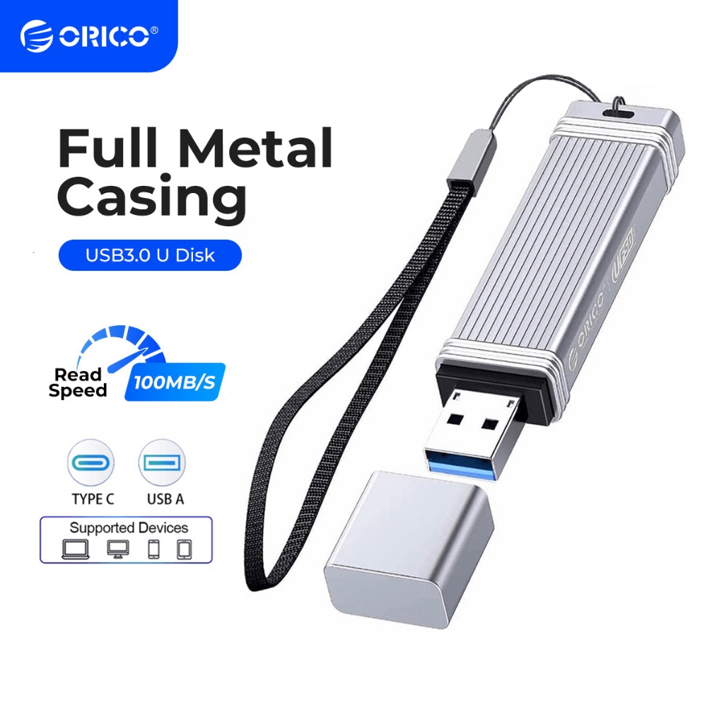 ORICO Aluminum Alloy U Disk USB Flash Drive Original 32GB 64GB 128GB ...