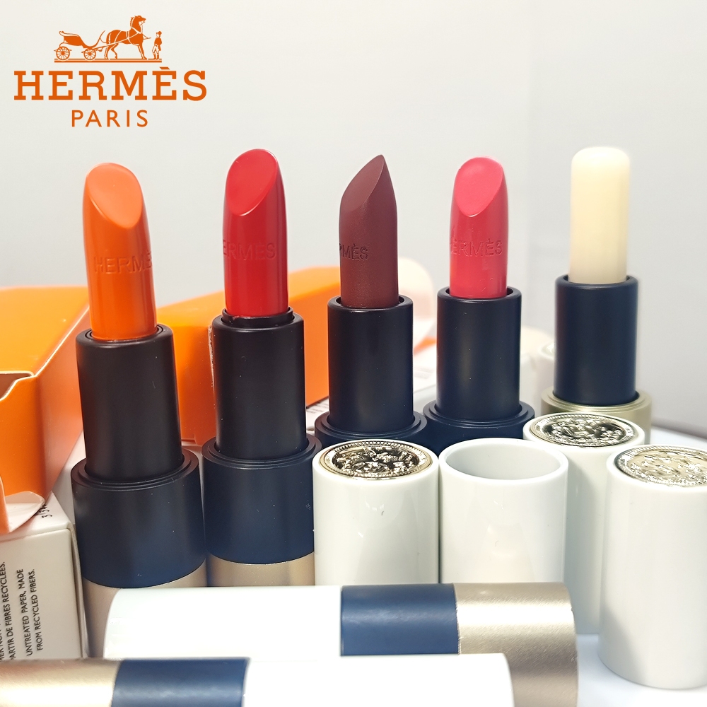 Hermes Hermes Lipstick Satin Moisturizing Matte Lip Balm Keep Moisturizing Experience Pack 1.5g ...