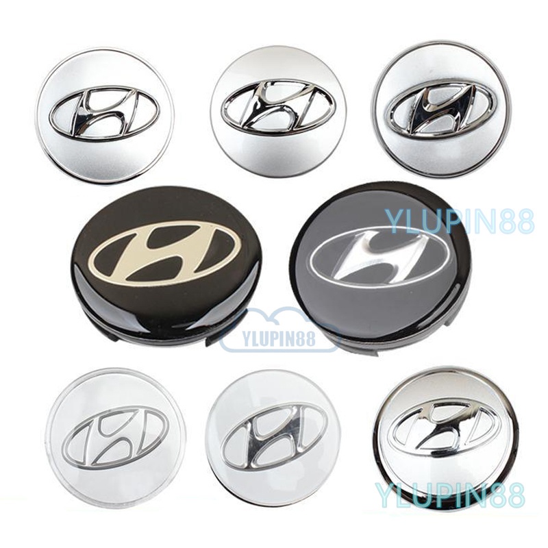 4pcs Car Wheel Center Hub Caps Cover Auto Emblem Badge Wheel Rim Hub ...