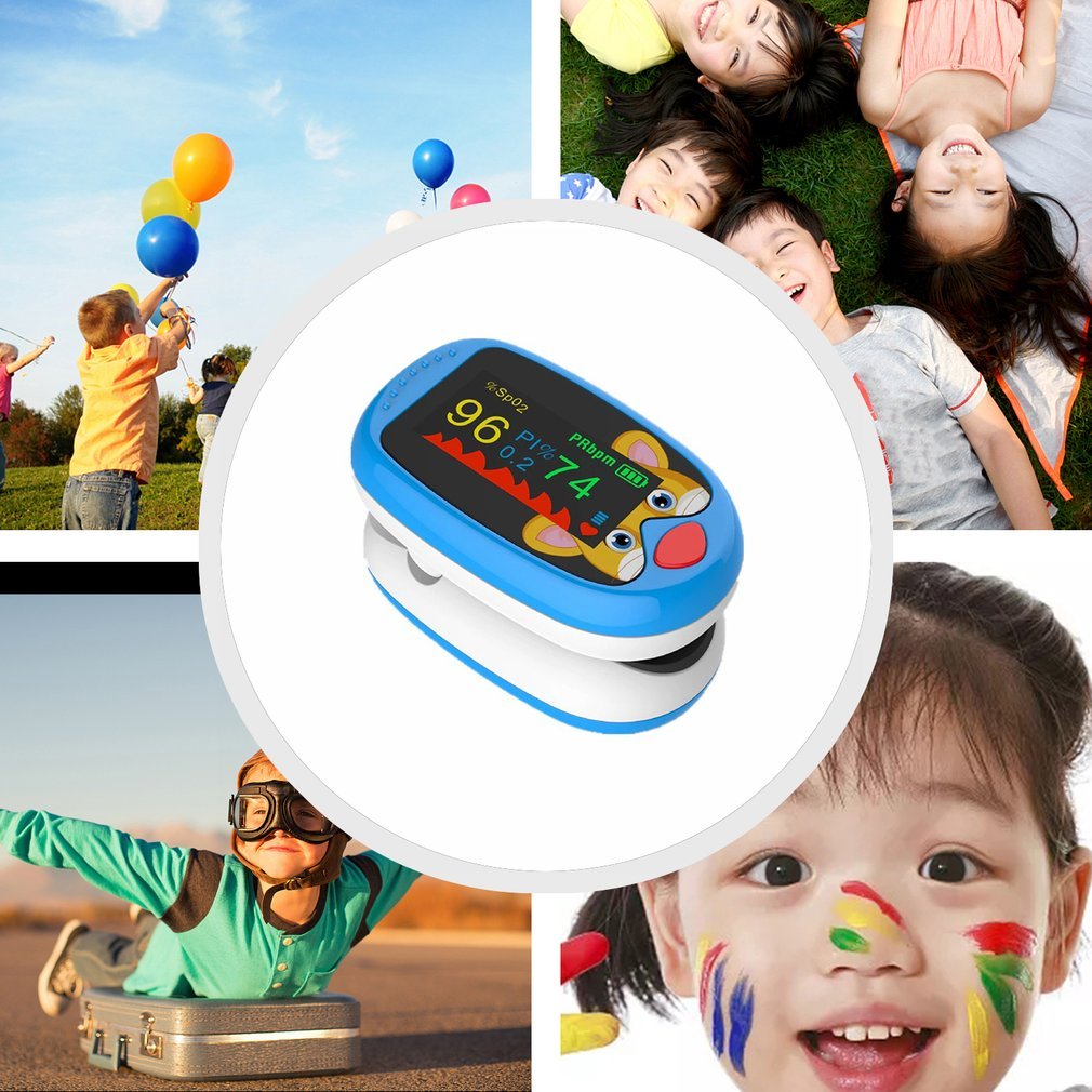 Children Oximeter Fingertip Saturation Detection Pulse Finger Clip ...