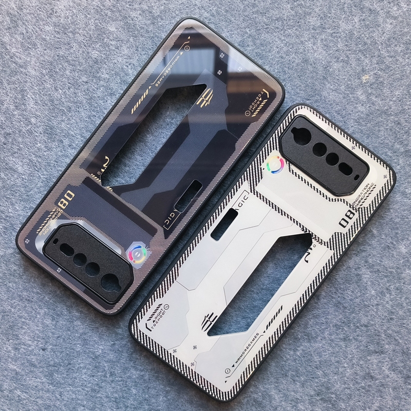 For Asus ROG 6 Case ROG6 Tempered Glass Hard Cover For Asus ROG Phone 5 ...