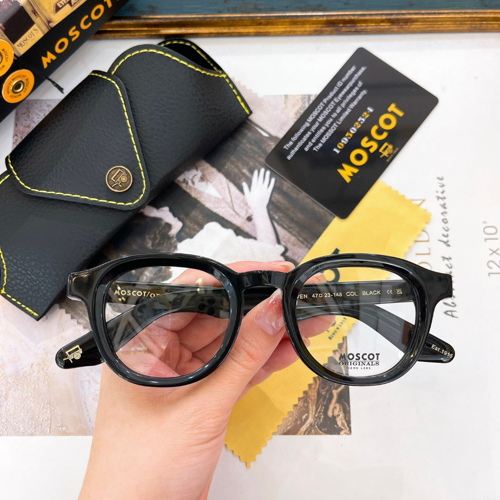 [High Quality] MOSCOT Glasses DAHVEN Retro Round Fashion Glasses Frame ...