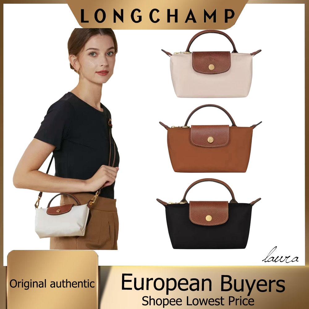 Original authentic/️‍Longchamp/ 2023 latest style women's unilateral ...