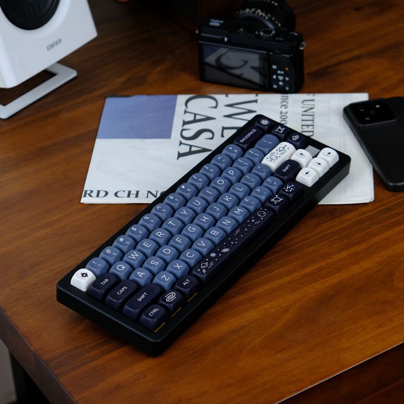 【Keycap Only】GMK Galaxy Keycap Black 126 Keys MOA Profile PBT Five ...