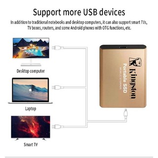 Portable High Speed External Solid State Drive 1TB 2TB 64TB SSD Mobile ...