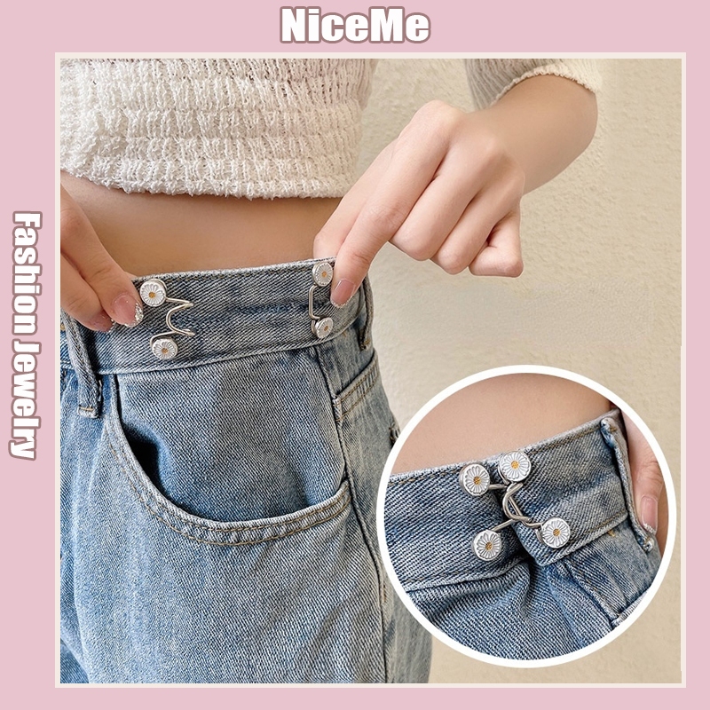 【READY STOCK AT MALAYSIA】Waist buttons Detachable Adjustable Skirt ...