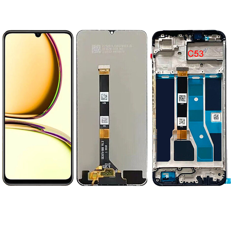 Original For REALME C53 / C51 / NARZO N53 LCD TOUCH SCREEN SKRIN C53 ...