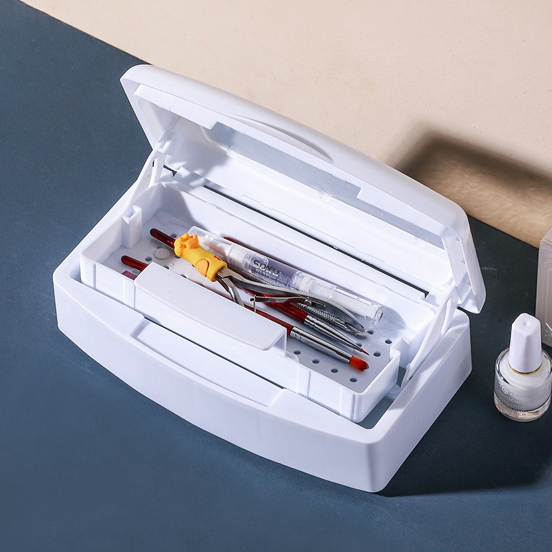 Nail disinfection box alcohol disinfection box filtering and cleaning ...