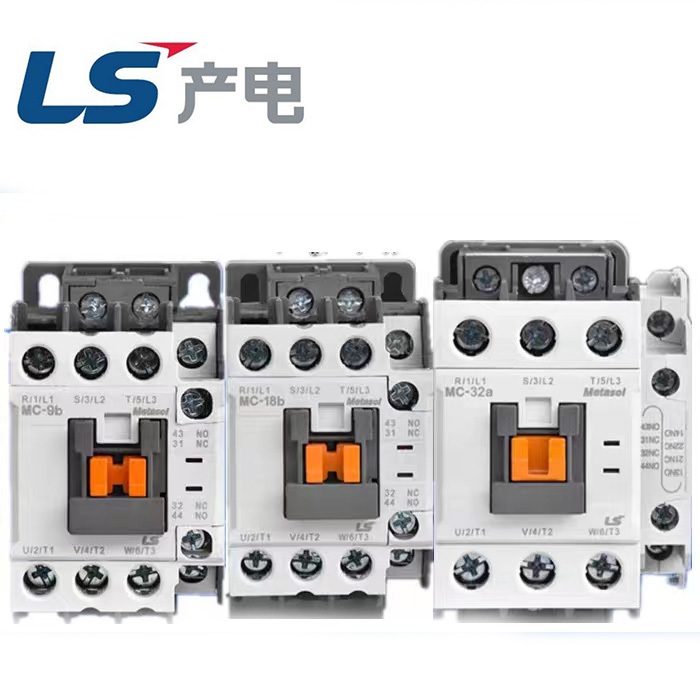 LS Production Ac Contactor MC-9b/12b/18b/25b/32a/40a LG Magnetic Relay ...