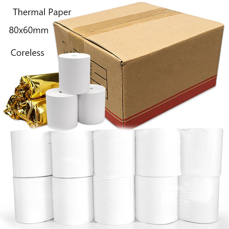 Thermal Receipt Paper roll 80mm x 60mm 80x60 70gsm POS thermal paper ...
