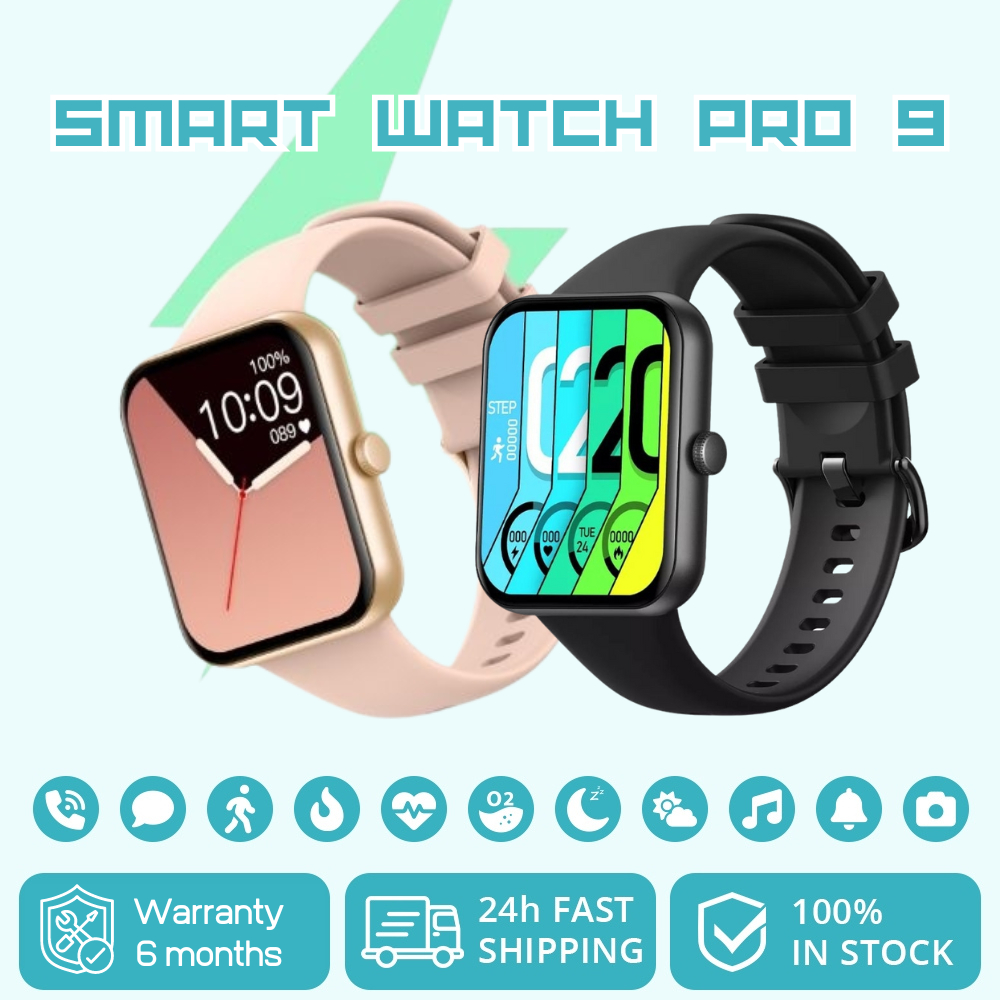 Smart Watch Pro9 Smartwatch for Men HD IPS Screen Sport Fitness Watch ...