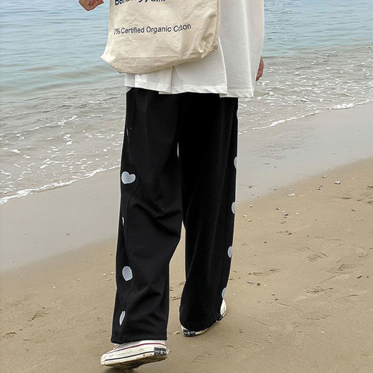 Ready Stock Korean Version Loose Harajuku Style Pants Women Baju Raya ...