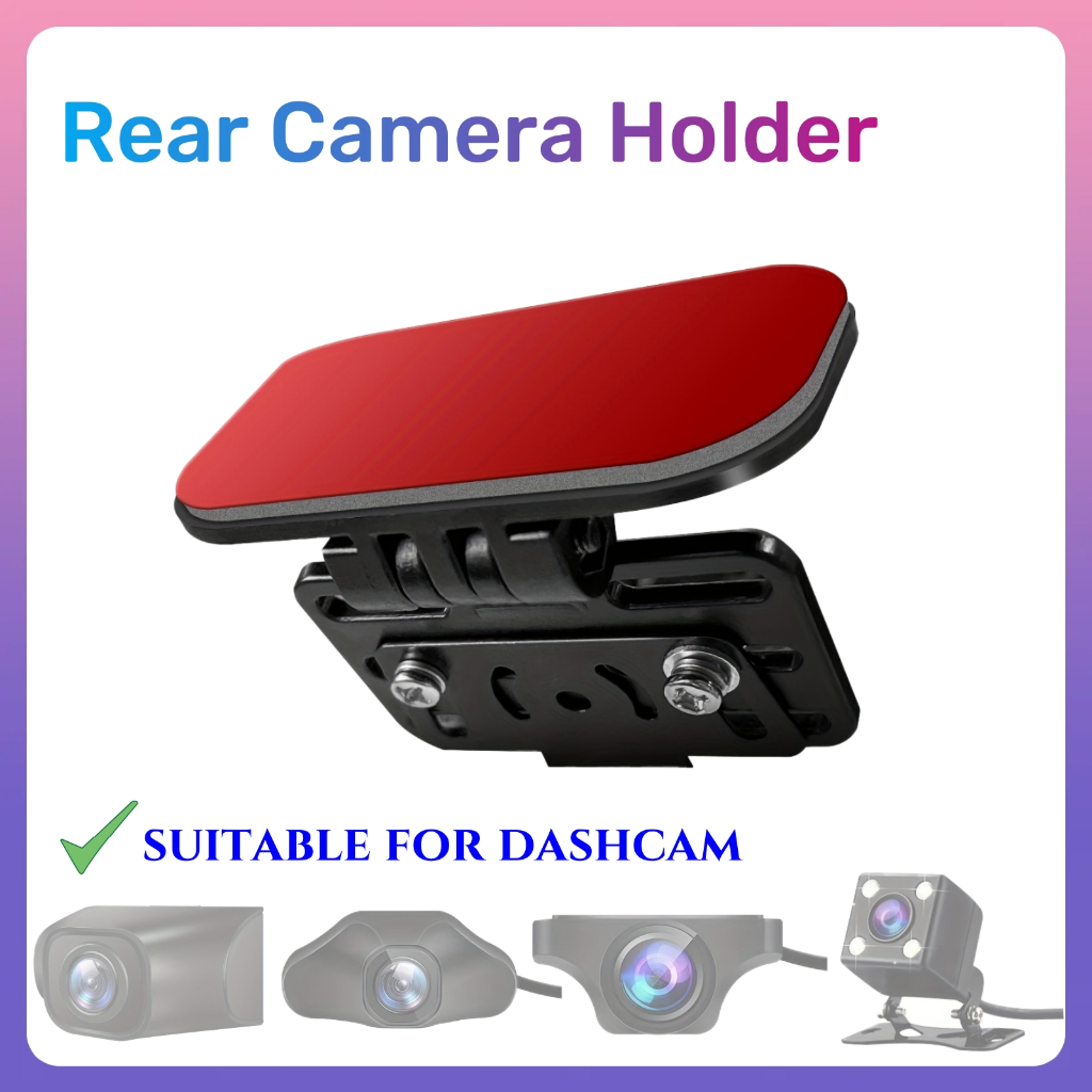 Rear Dashcam Holder Rear Window Bracket for Most Rear Dash cam | Shopee ...