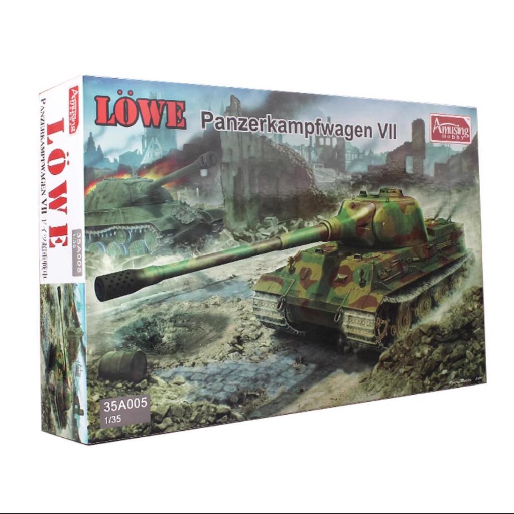 Amusing Hobby 1/35 35A005 Panzerkampfwagan VII "Lowe" 1/35 Lion Heavy ...