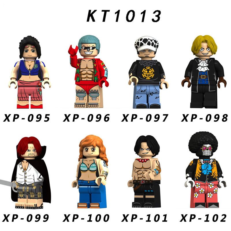 Block Toys Figure Builidng Bricks One Piece Toy Figure KT1013 Luffy ...