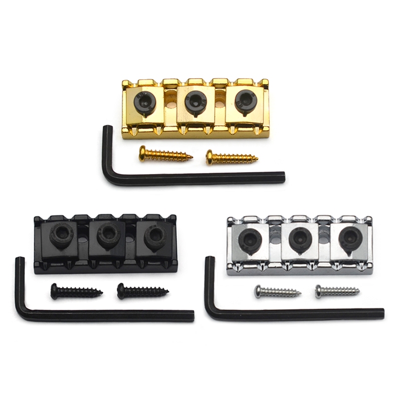 42/43MM Locking Nut Guitar String Lock with Allen Wrench Screws Guitar ...