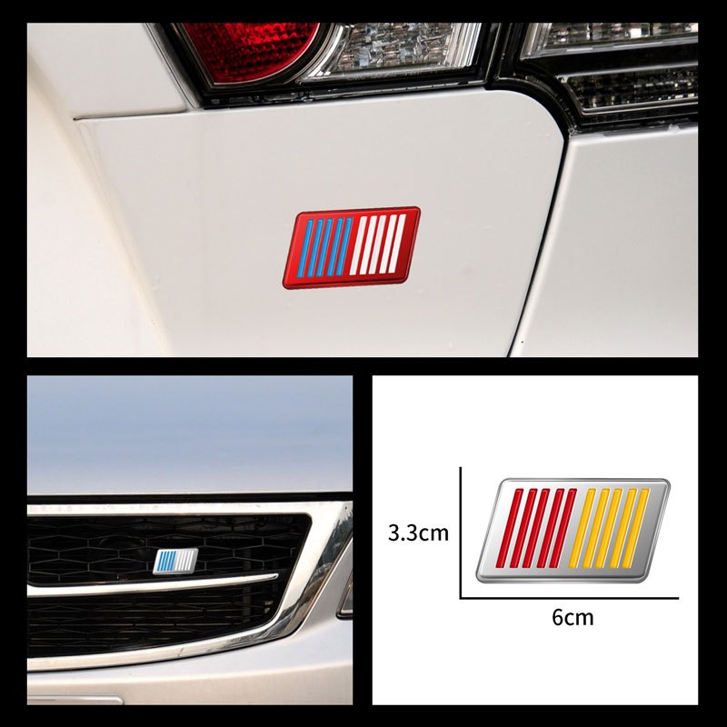 New Styling Metal Car Sticker For Mitsubishi Lancer Outlander Pajero ...
