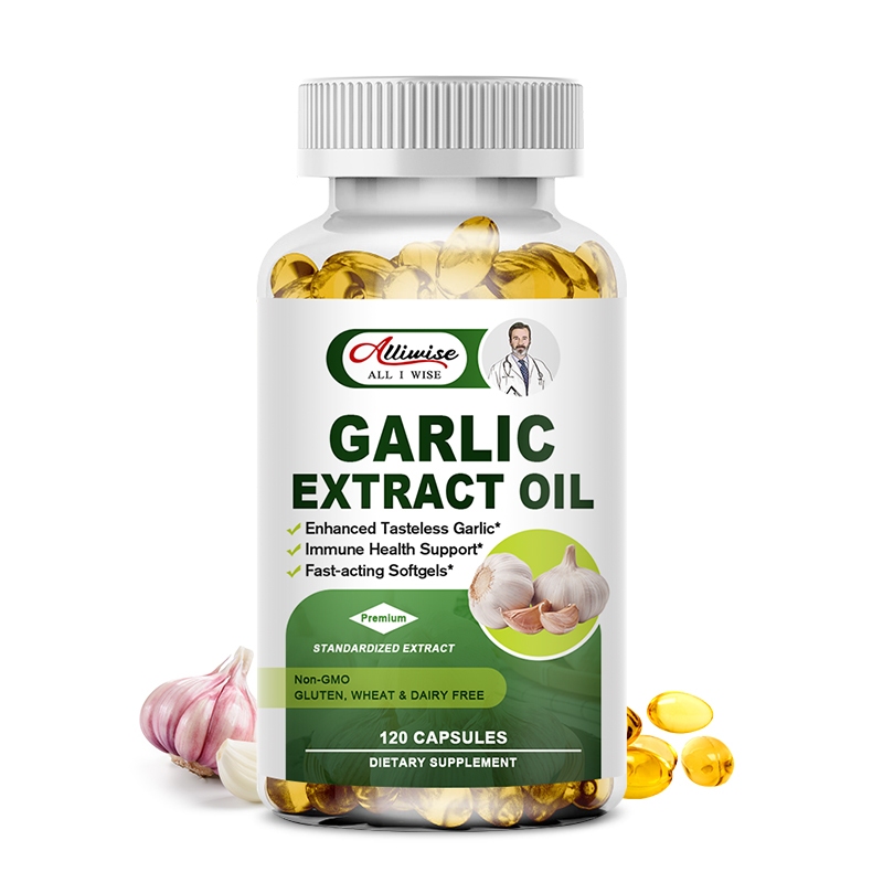 Alliwise Garlic Capsules 10mg For Heart&Liver Increase Appetite And ...