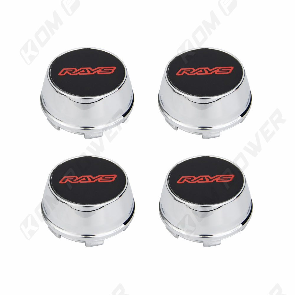 4PCS JDM Sport Rim RAYS Wheel Cap 56MM/57MM/58MM/59MM/60MM/61MM/62MM ...