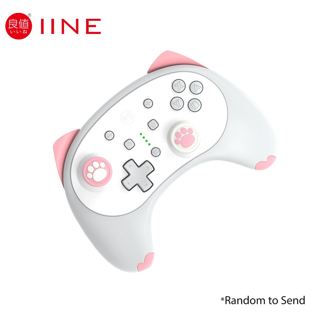 IINE Cute Silicone Grip Caps for Nintendo Switch Pro controller Size ...