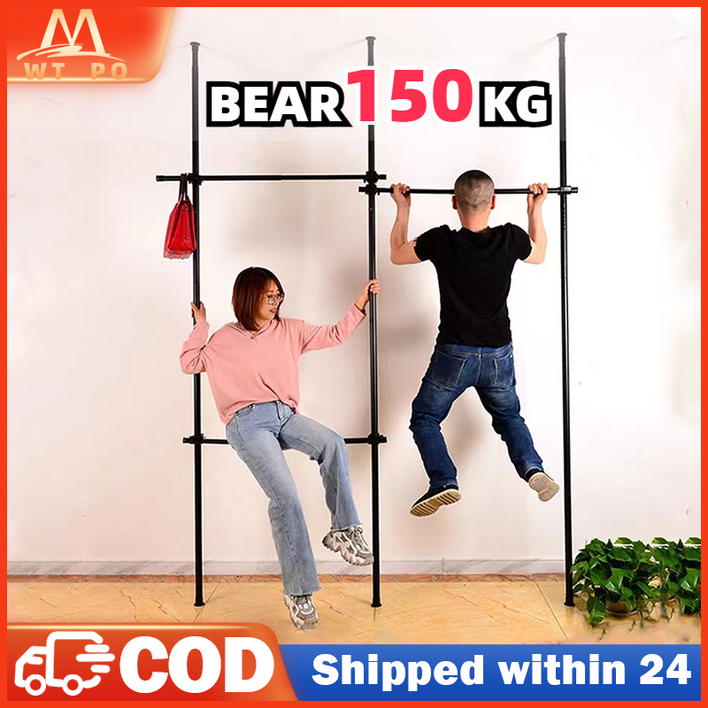 Floor-Standing Clothes Hangerfloor to ceiling telescopic clothing rack ...