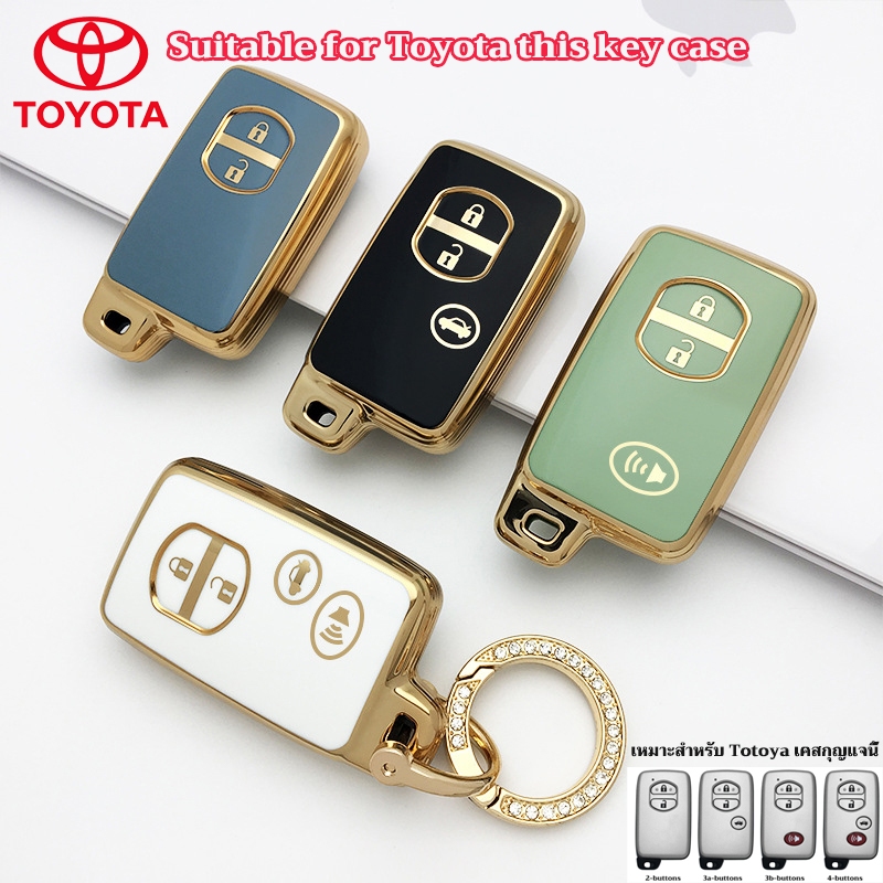 toyota remote key case camry land cruiser rav4 prado key cover toyota ...
