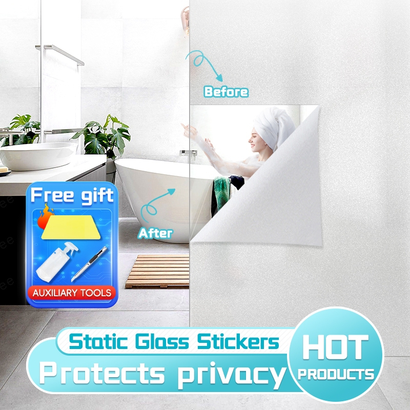 befree Privacy Window Film Frosted Glass Sticker Rumah anti glare ...