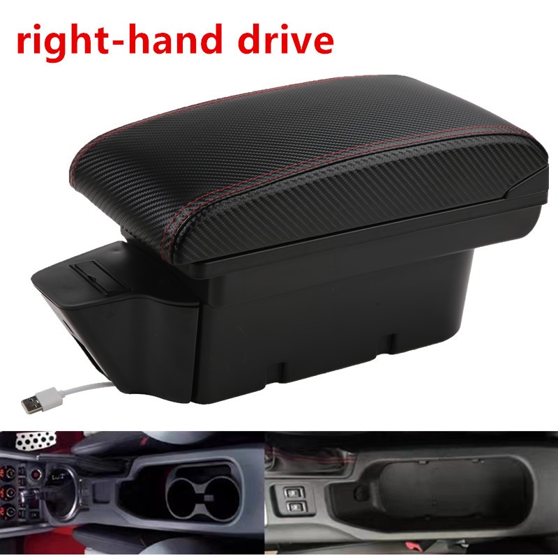 Car ArmRest For SUBARU BRZ TOYOTA 86 Armrest Box Center Console Storage ...