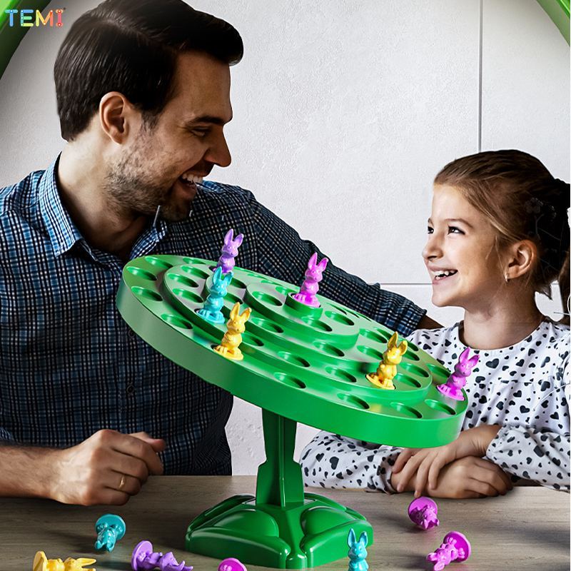 TEMI Balancing Board Puzzle For Kids astronaut Balance Tree Game Parent ...