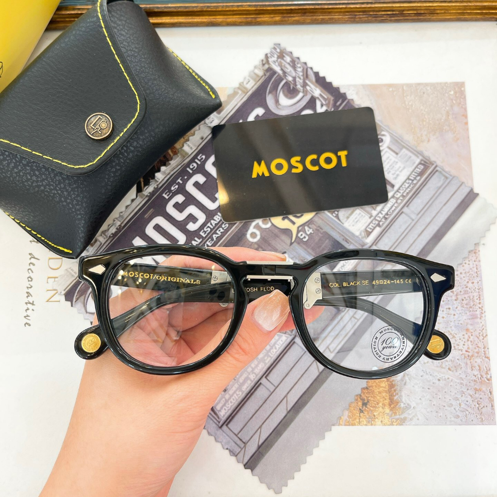 [High Quality] MOSCOT Glasses LEMTOSH FLOD Folding Temple Frame Retro ...